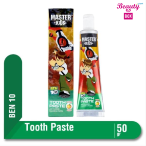 Master Kids Ben 10 Tooth Paste - 50 Grams - Beauty Box